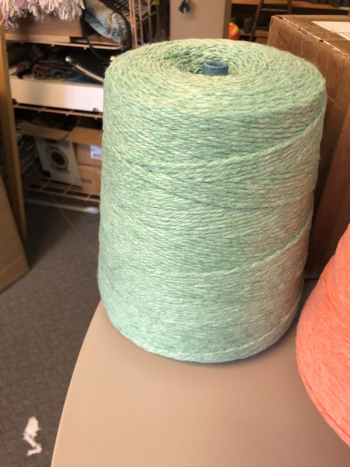Green New Blended Cord: 5 pound Cone - Great Northern Weaving